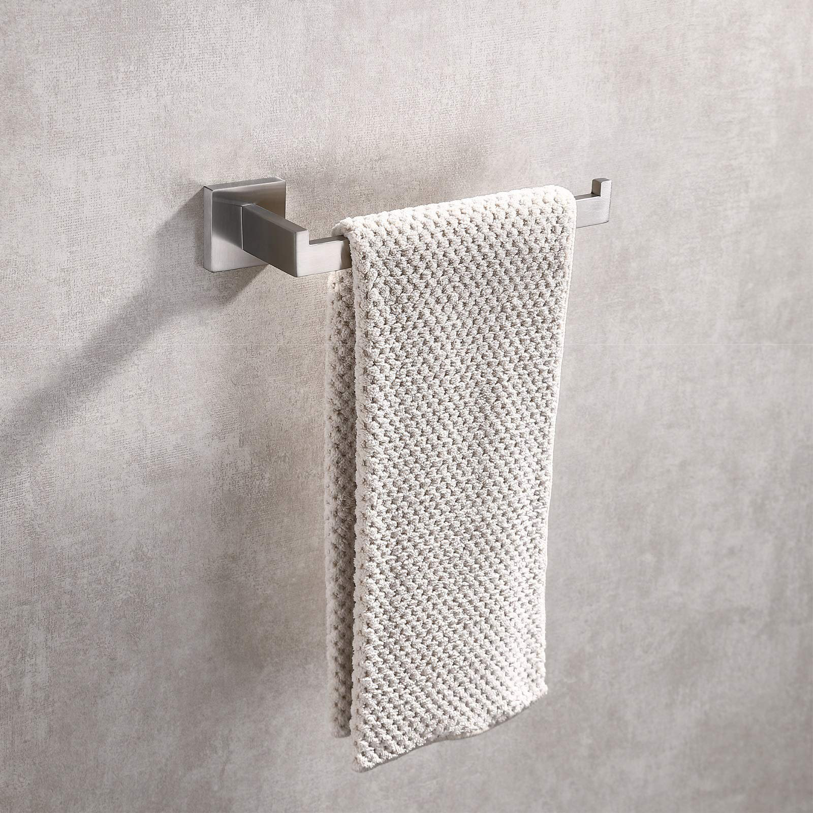 Fashion Finesse Premium Stainless Steel Hand Towel Holder, Square Hand ...