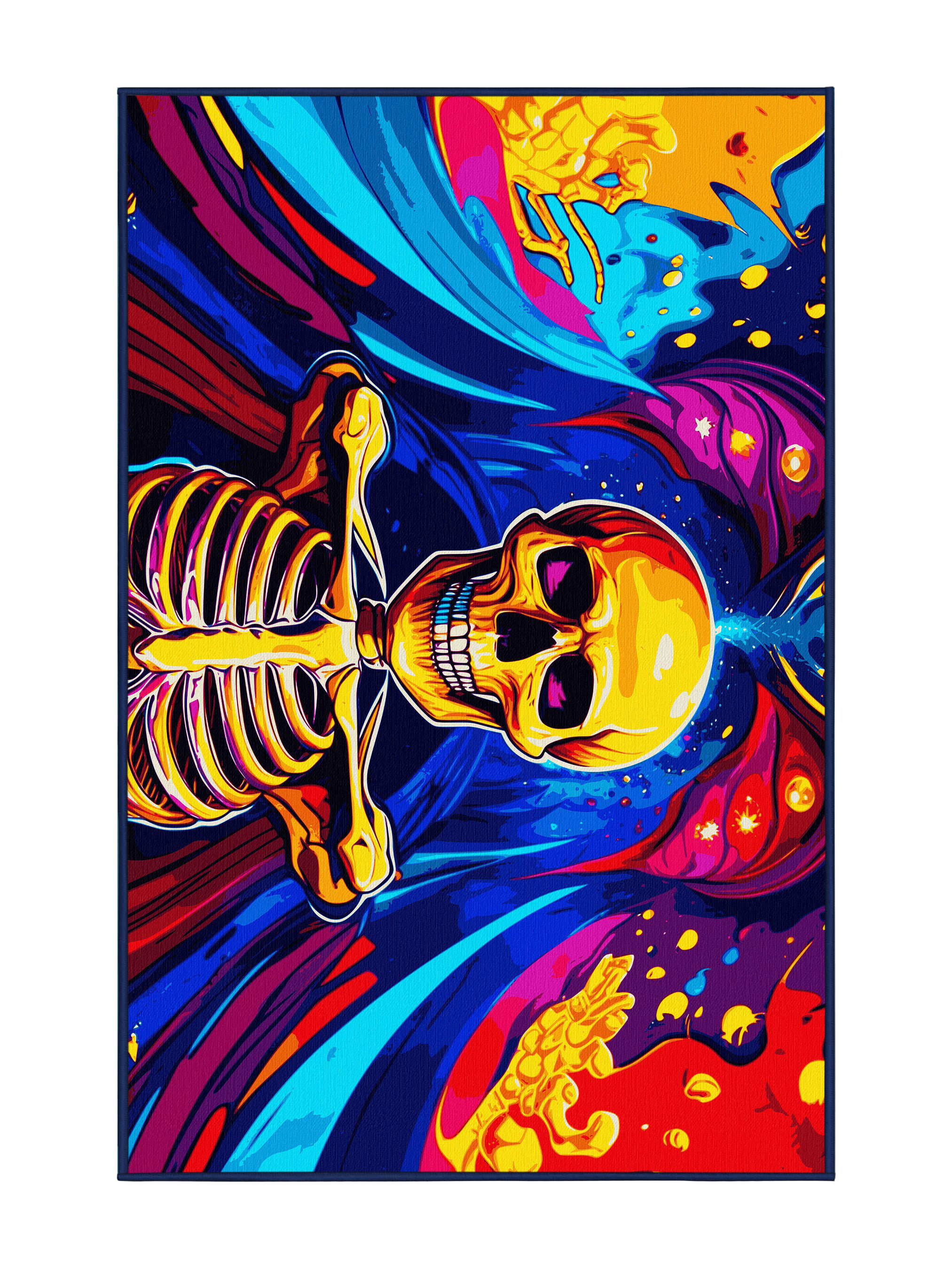 Trinx Vibrant Mirage Rug | Wayfair