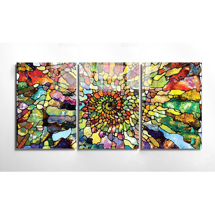 Ivy Bronx Unframed Graphic Art on Glass | Wayfair.co.uk