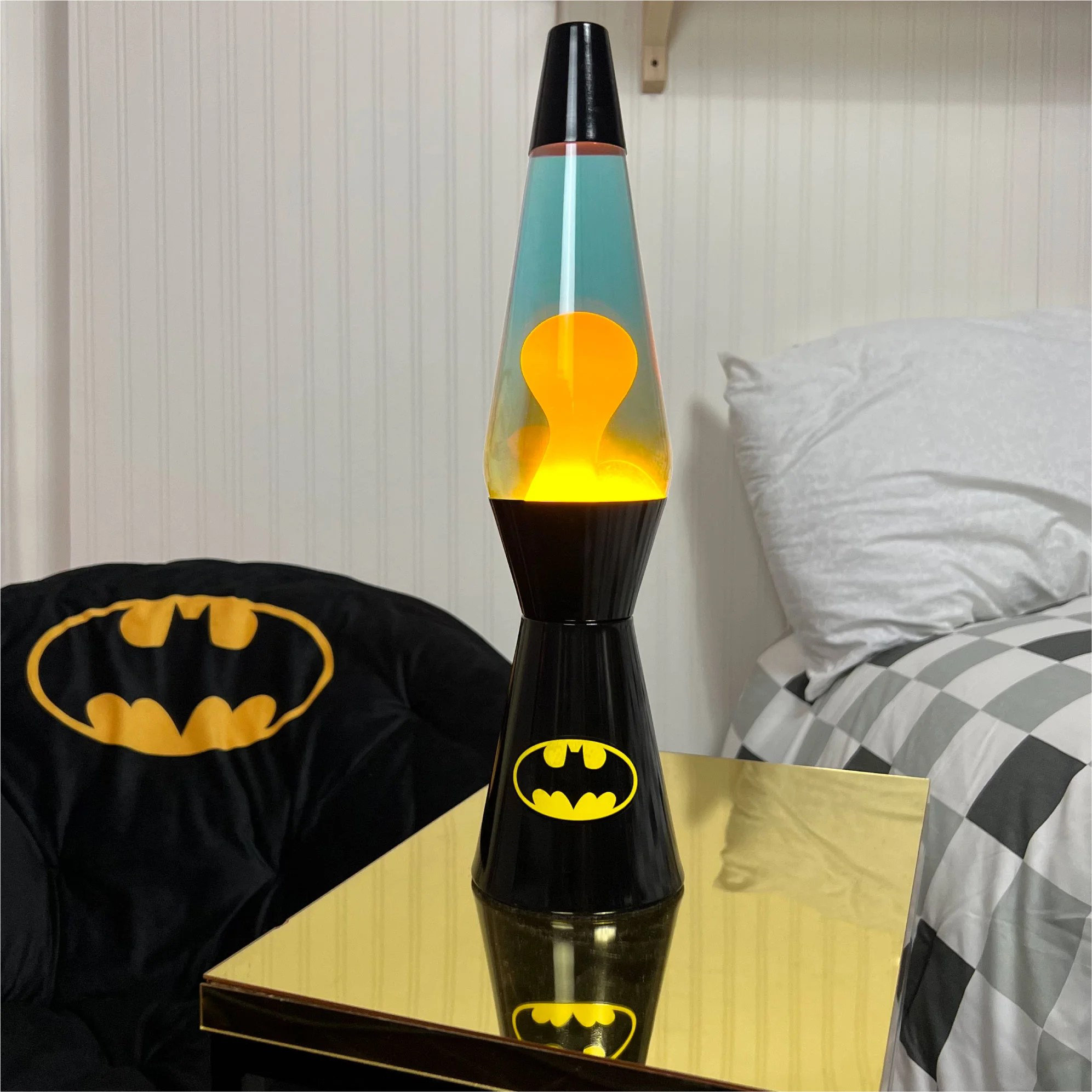Wrought Studio™ Batman 16" Lava Motion Volcano Lamp | Wayfair