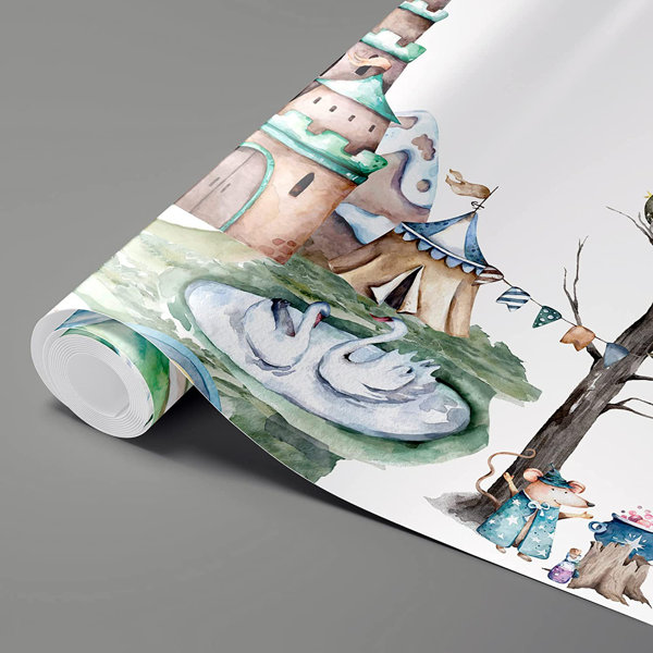 IDEA4WALL Vintage Newspaper Paintable Wall Mural | Wayfair