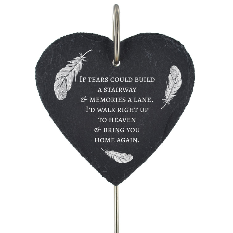 Dakota Fields Bradlyn Waterproof Stone People Memorial Plaque | Wayfair ...