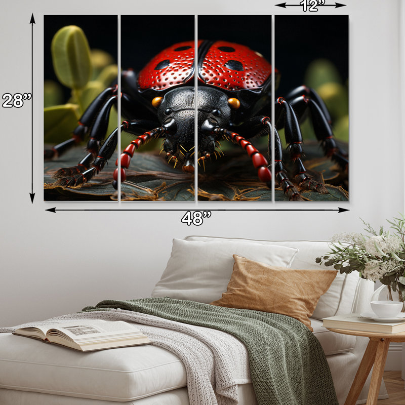 Design Art Insects Bugs Portrait Stunning II - Animals Metal Wall Decor ...