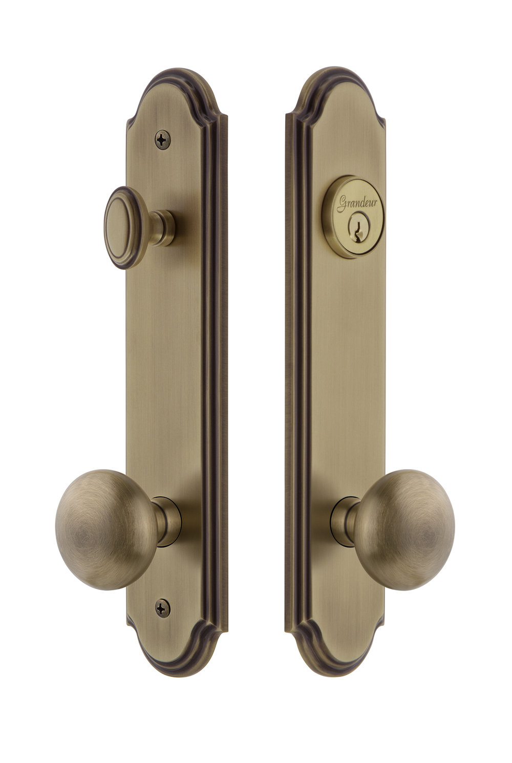 Grandeur Arc Tall Plate Complete Entry Set with Single Cylinder ...