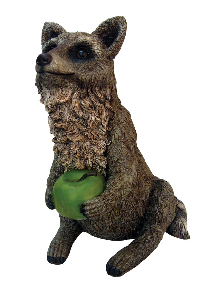 Winston Porter Blytheswood Raccoon Statue & Reviews | Wayfair