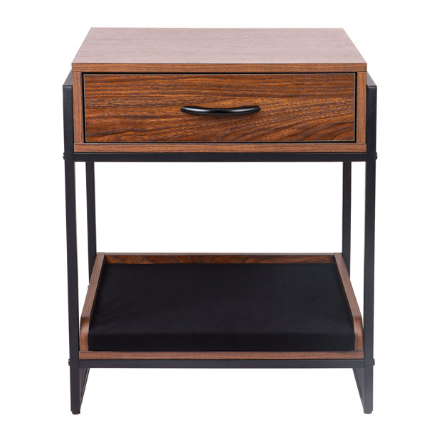 17 Stories End Table with Storage | Wayfair
