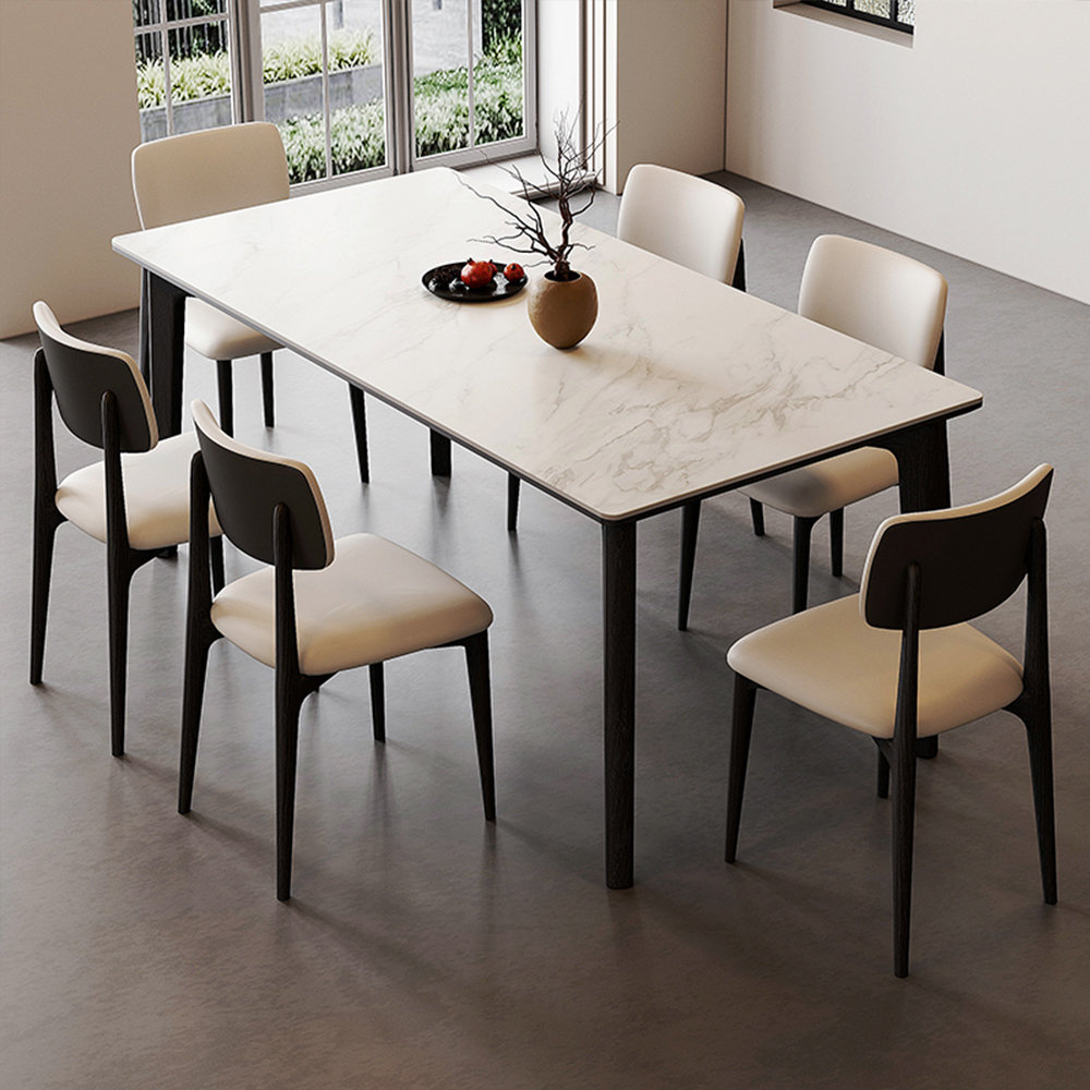 Pakloer Modern simple style family dining table sets | Wayfair