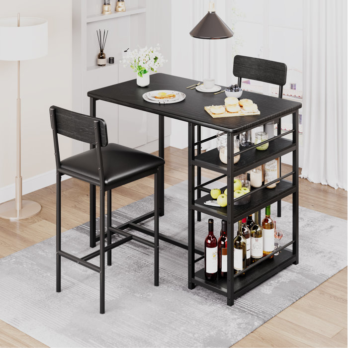 Mercer41 Fynlee 3 - Piece Dining Set & Reviews | Wayfair