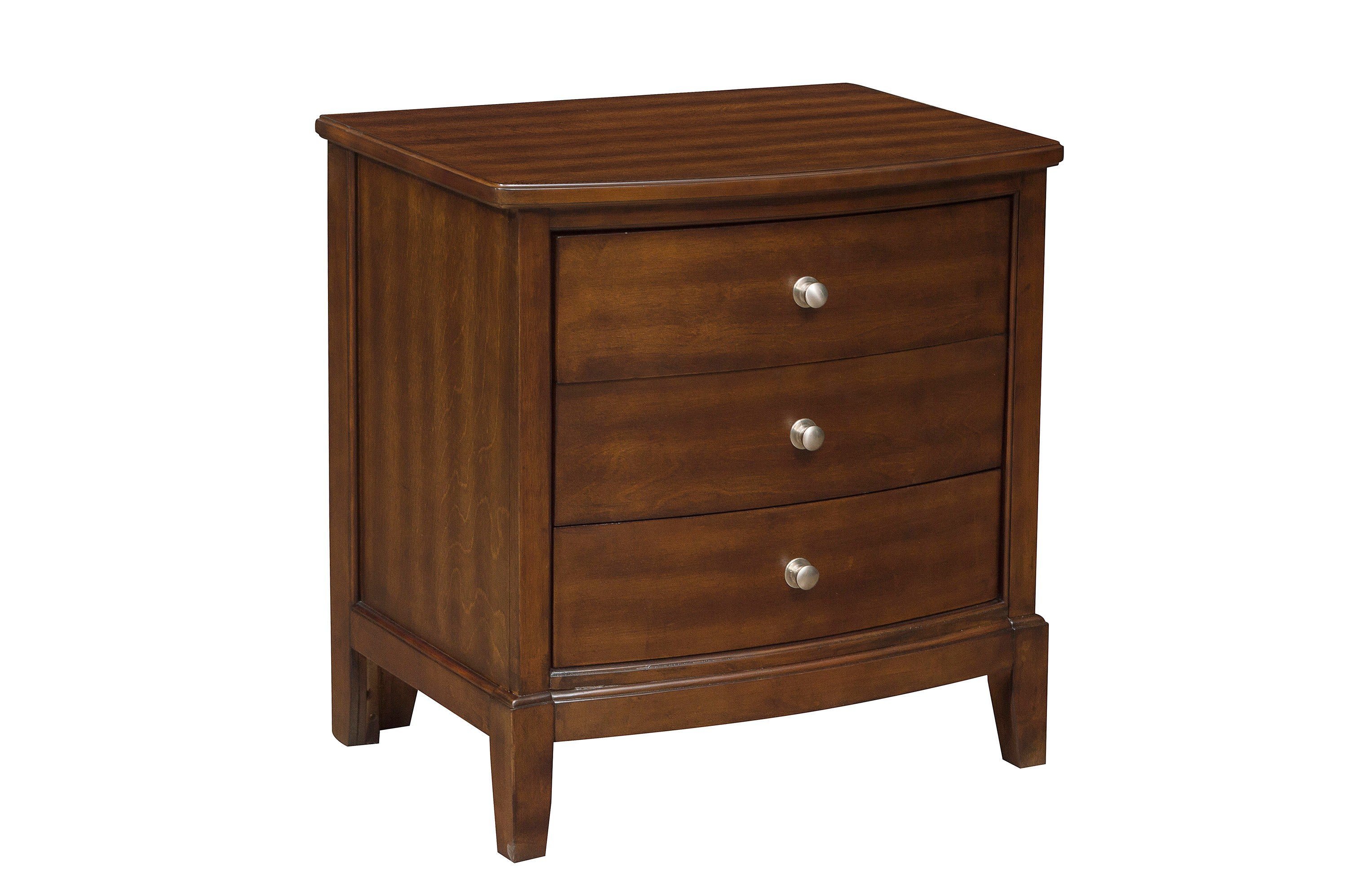 Red Barrel Studio Cotterill Cherry Nightstand - Wayfair Canada