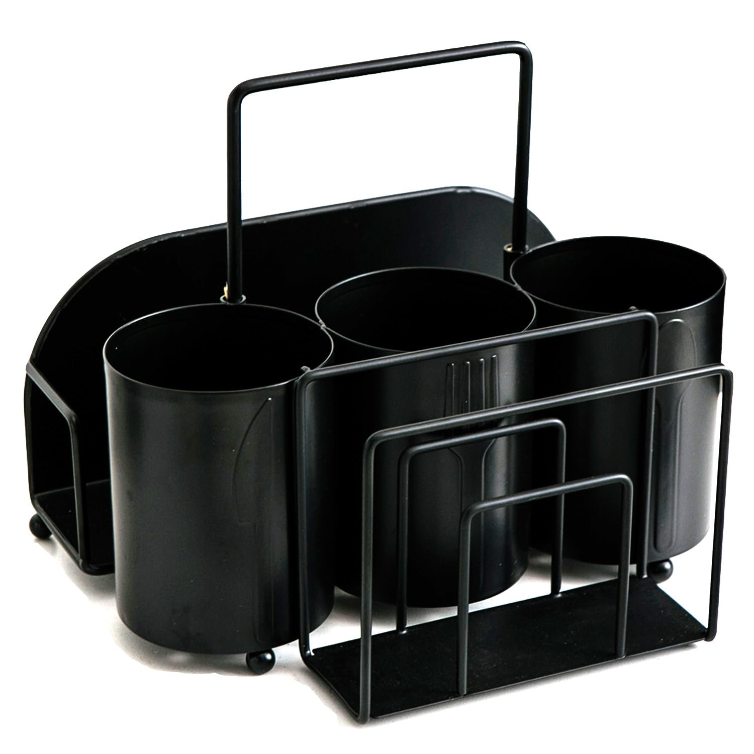 Prep & Savour Silverware Caddy Utensil Holder For Countertop Utensil ...