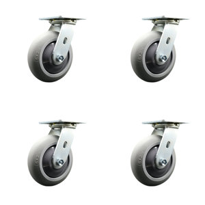 Service Caster Chemtainer Caster Replacement Set - Brand | Wayfair