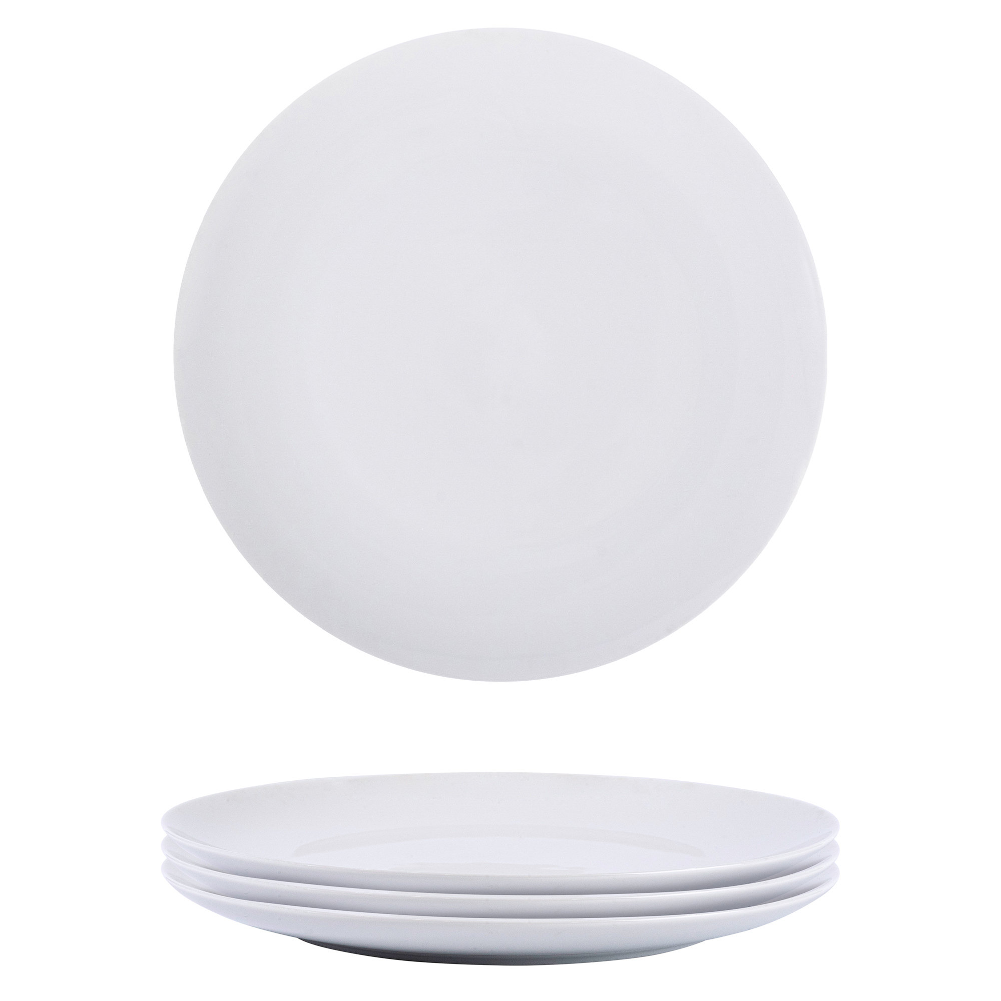 Ebern Designs Shenice Commercial Dishwasher Safe 11'' Porcelain China ...
