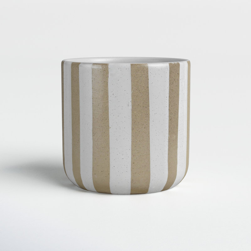 Beachcrest Home Rainee Stripes Cachepot | Wayfair
