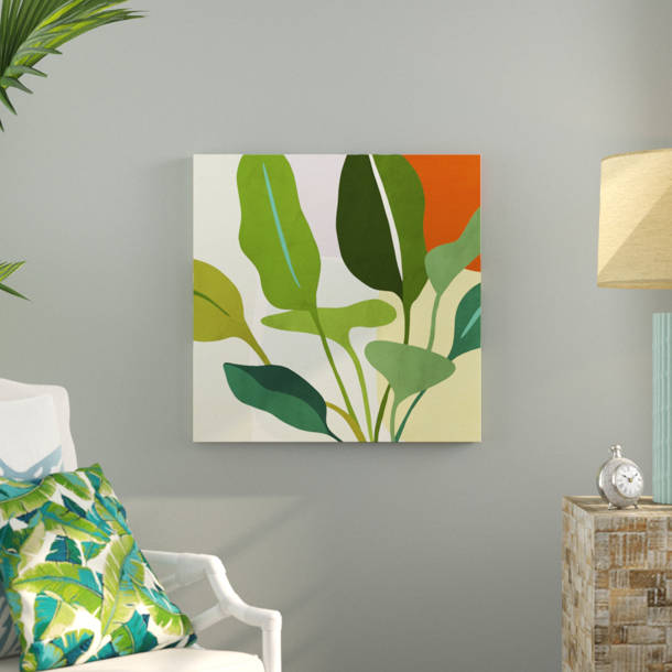 Beachcrest Home Tropica I On Canvas by Victoria Borges Print & Reviews ...