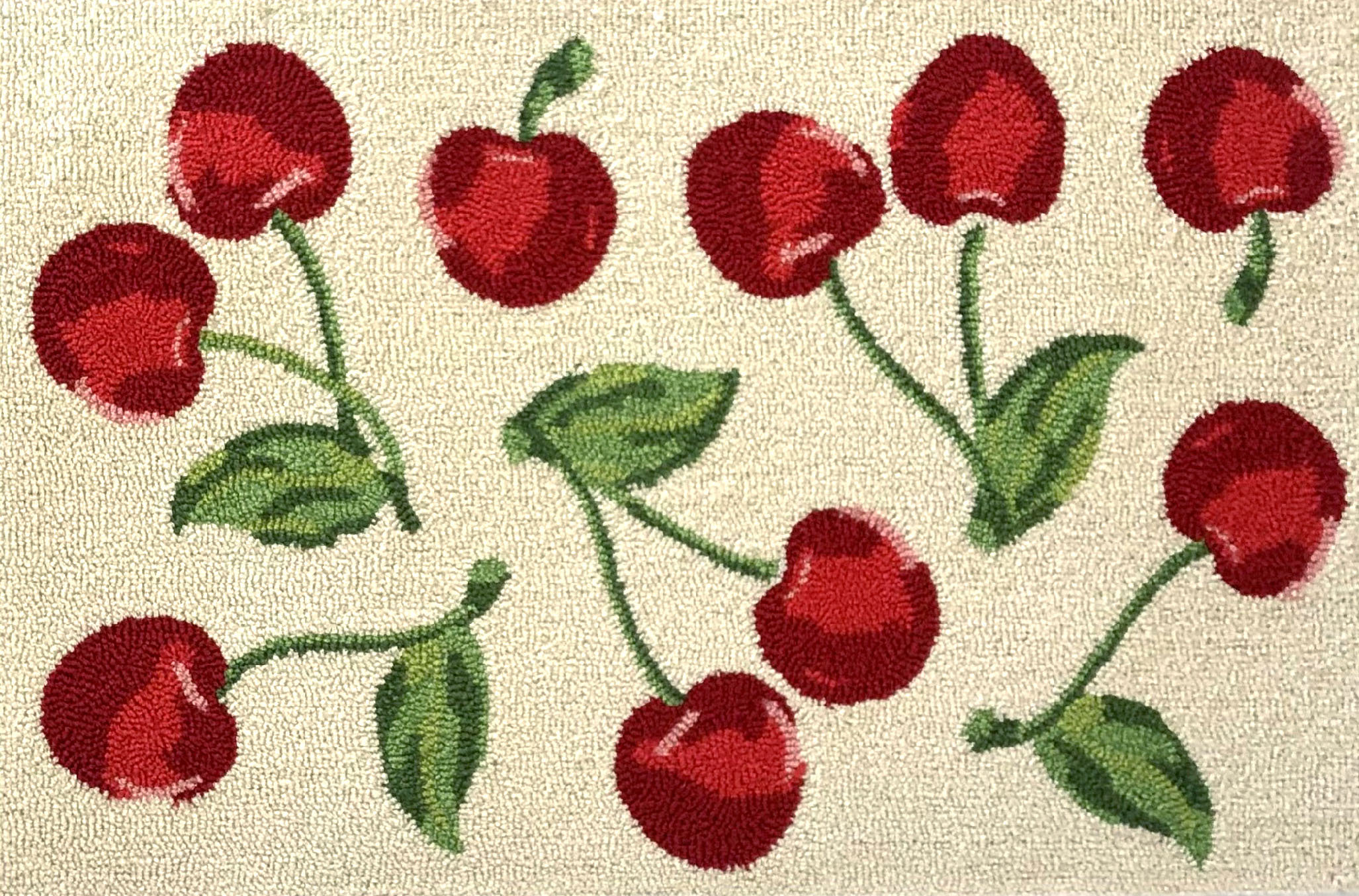 August Grove® Cherry Toss Ivory_26175 | Wayfair