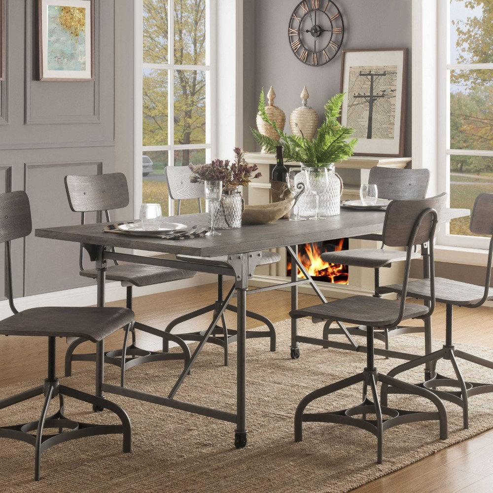 17 Stories Sharlynn Rectangular Dining | Wayfair