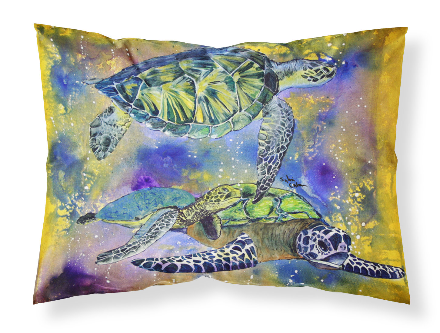 Caroline's Treasures Turtle Pillowcase | Wayfair