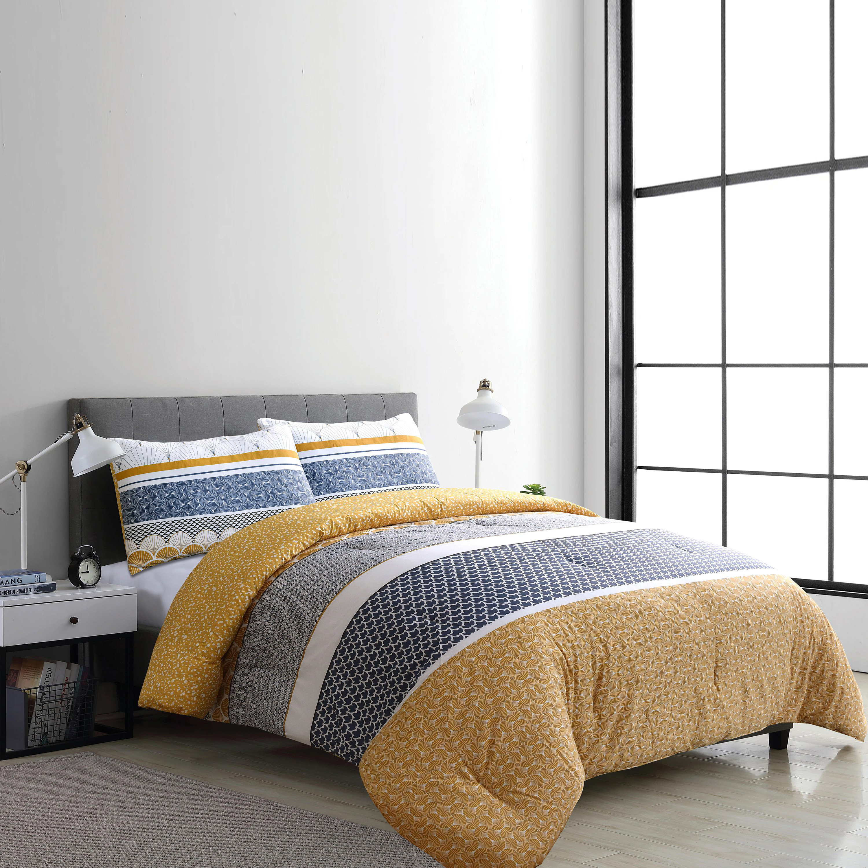 Pieridae Modern & Contemporary Comforter Set Multi Standard Cotton 200 ...