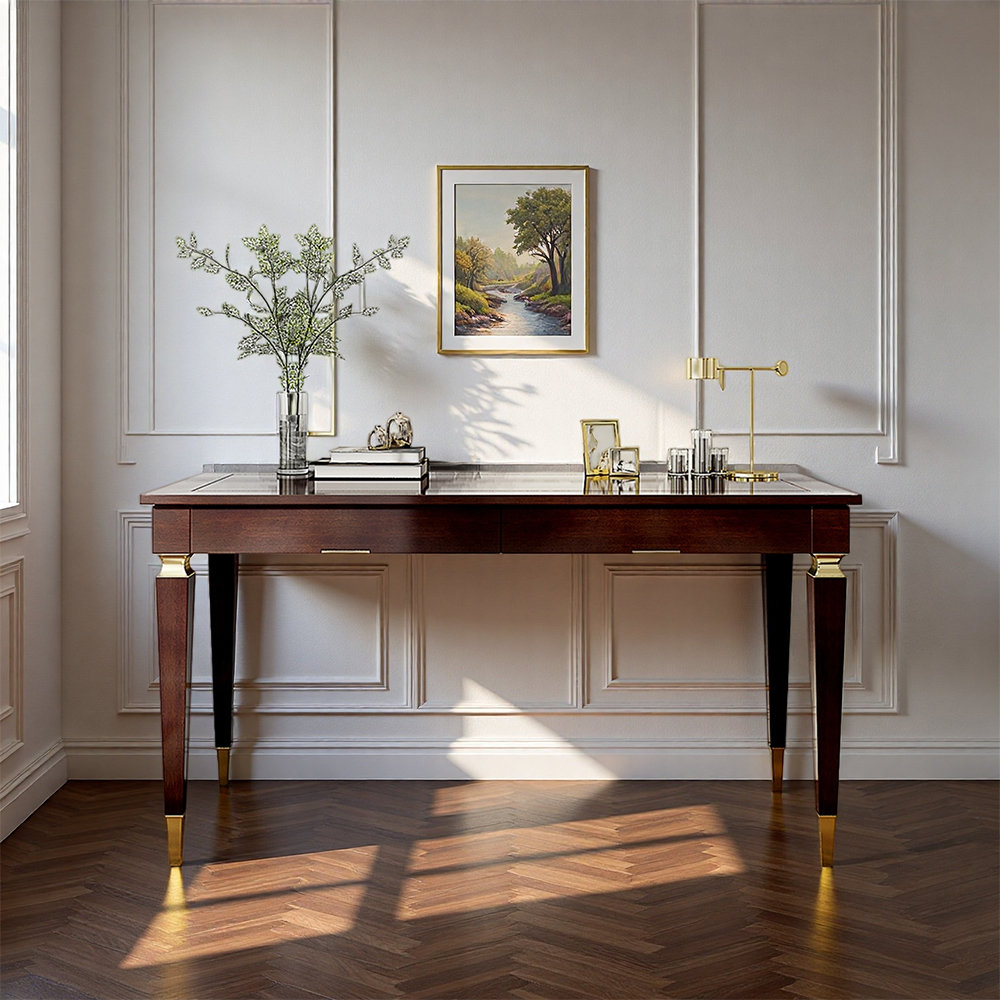 Rosdorf Park European style light luxury home office desk - Wayfair Canada