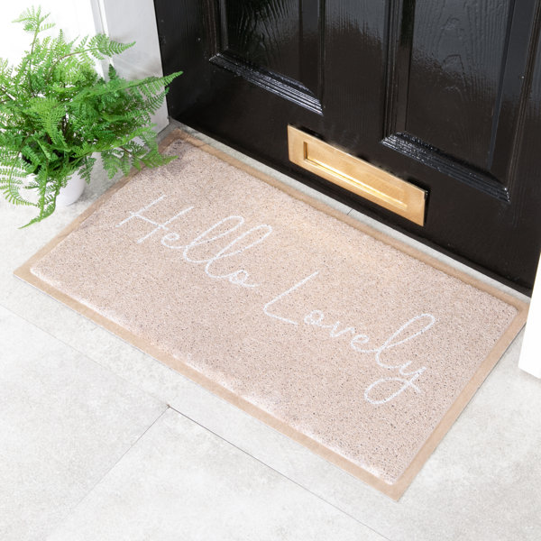 Bloomsbury Market Okarche 40 x 70 cm Non-Slip Indoor Door Mat | Wayfair ...