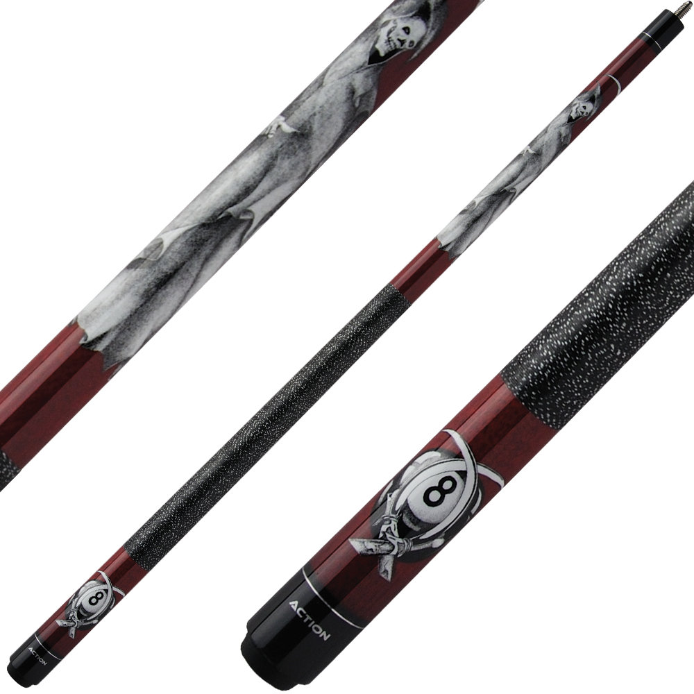 Action Adventure Reaper Pool Cue | Wayfair