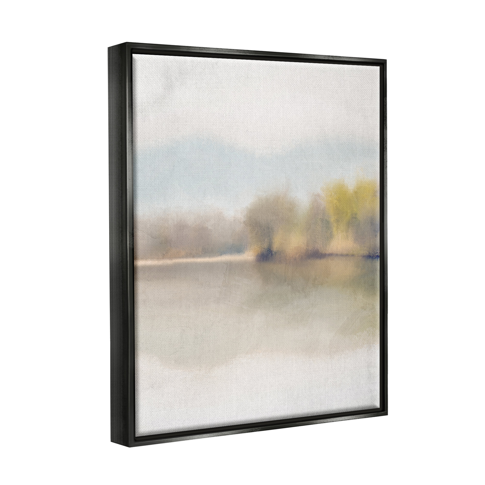 Red Barrel Studio® Misty Distant Lake Landscape Design by Kim Allen ...