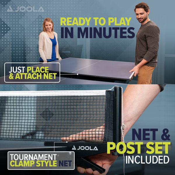 Joola USA JOOLA Table Tennis Conversion Top - Full Sized MDF Ping Pong ...
