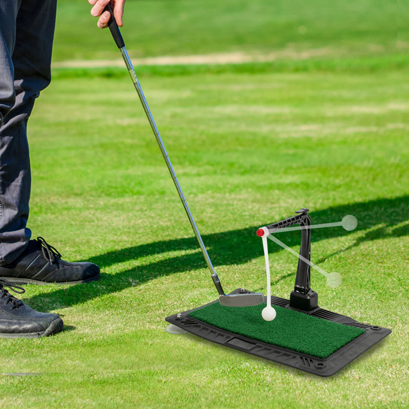 OUKANING Golf Swing Training Equipment Height Adjustable | Wayfair