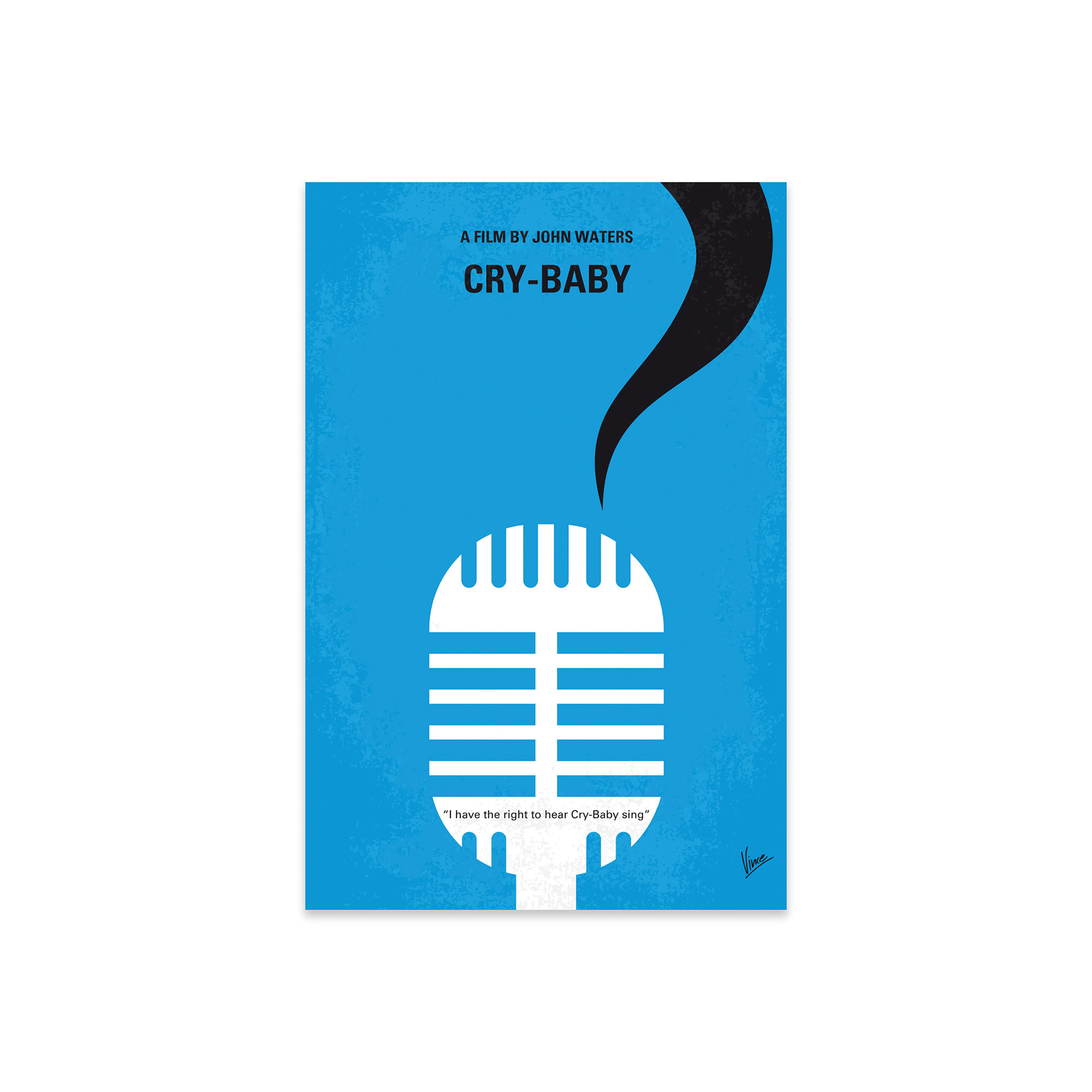 iCanvas Cry-Baby Minimal Movie by Chungkong - No Frame Painting | Wayfair