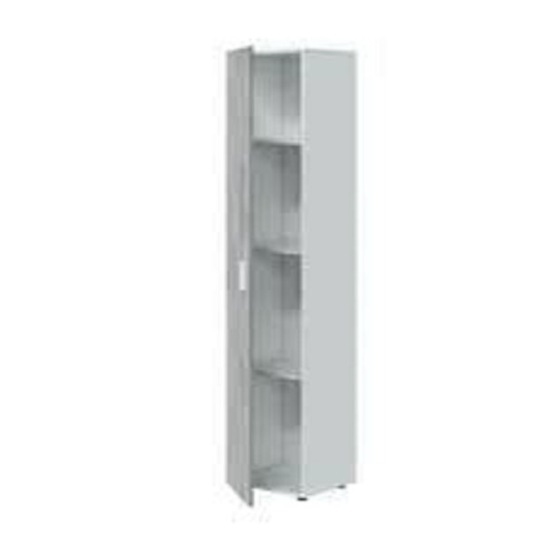 17 Stories Ruben Narrow 1 Door Universal Utility Storage Cupboard ...