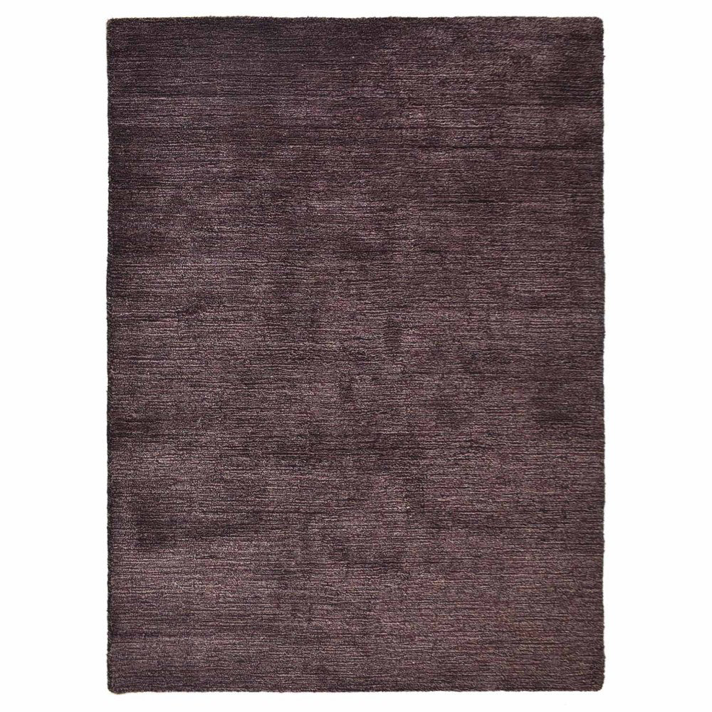 Eider & Ivory™ Galeano Hand Knotted Wool/Silk Area Rug : Brown Color ...