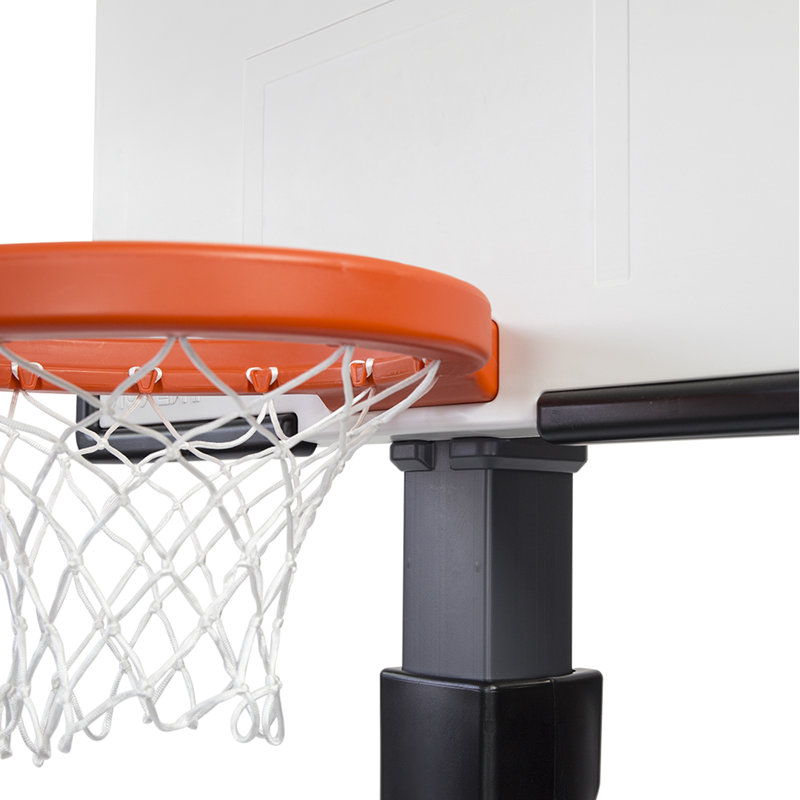 HUPLAY Adjustable Height Plastic Toddler Basketball Hoop with ...