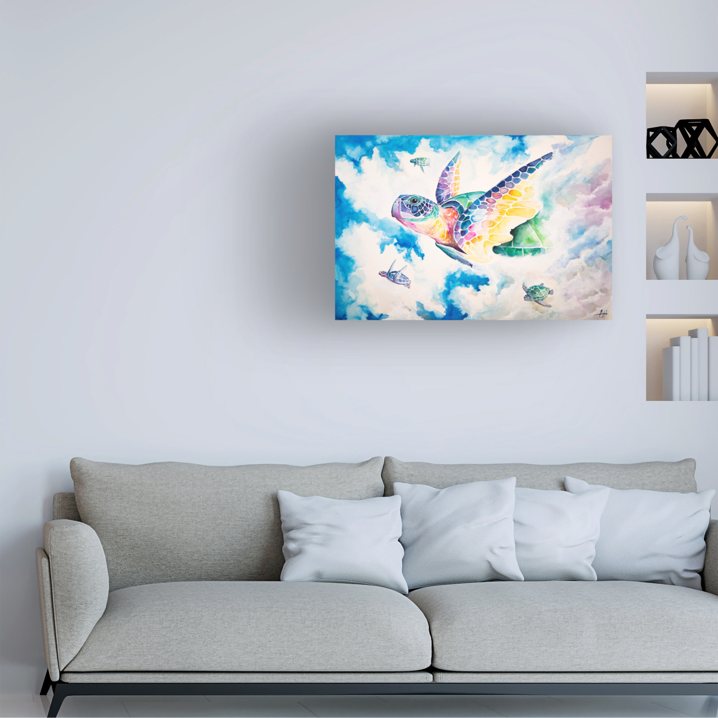 Winston Porter Marc Allante Skyward Canvas Art | Wayfair