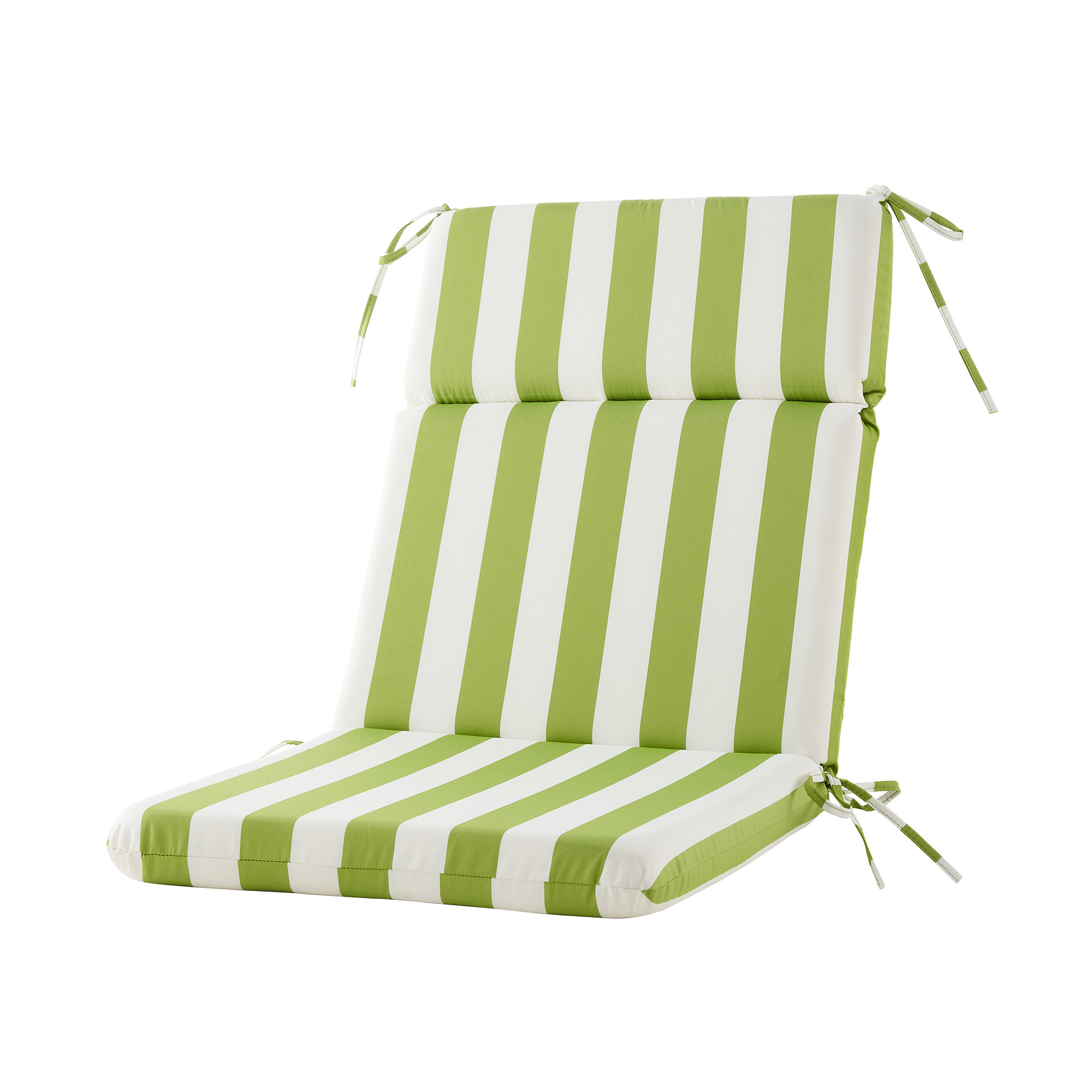 Ebern Designs Outdoor/Indoor High Back Patio Chair Cushion, 1 Count ...