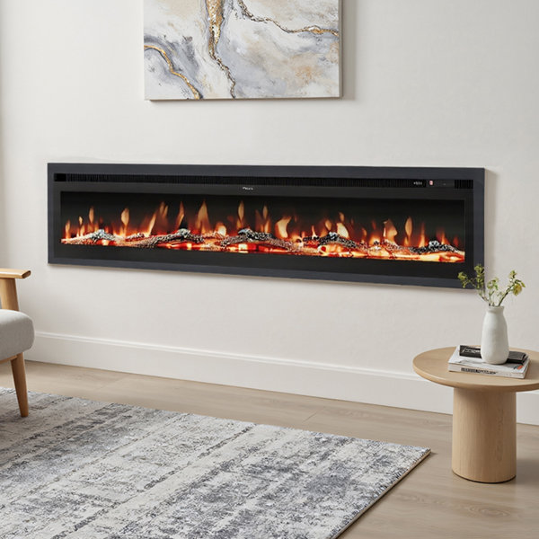 Symple Stuff 100 Inch Electric Fireplace | Wayfair.co.uk
