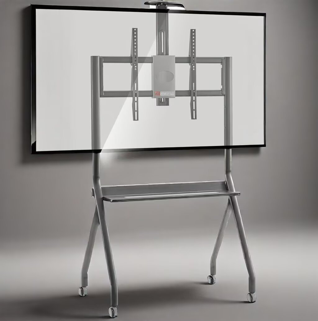 JYXCN Adjustable Height Smart Board Cart | Compatible with 42-75 Inch ...