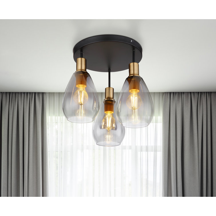 Fairmont Park Stansel Glass Ceiling Spotlight | Wayfair.co.uk