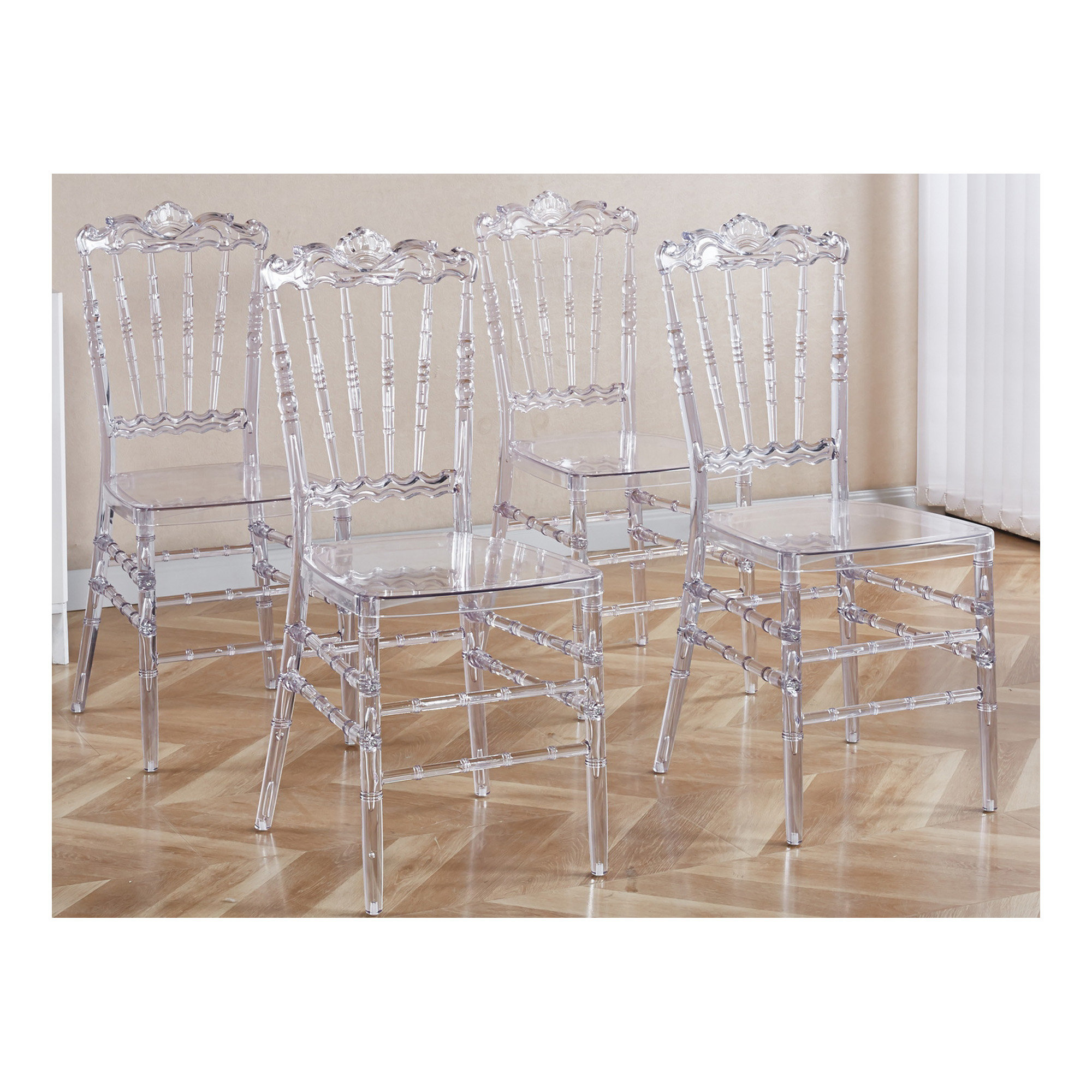 Brayden Studio® welding chair,dining chair,set of 4,plastic seat | Wayfair