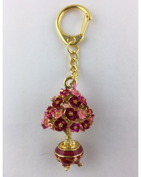 Feng Shui Import 2'' W Gold/Red Key Chain | Wayfair