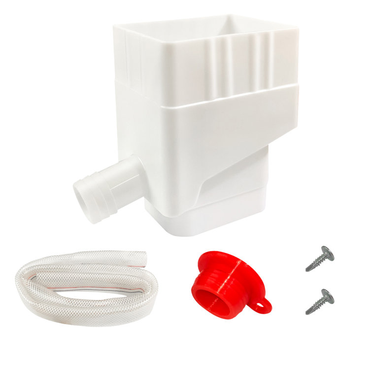 WFX Utility™ Weather Resistant Plastic Rain Diverter Kit | Wayfair
