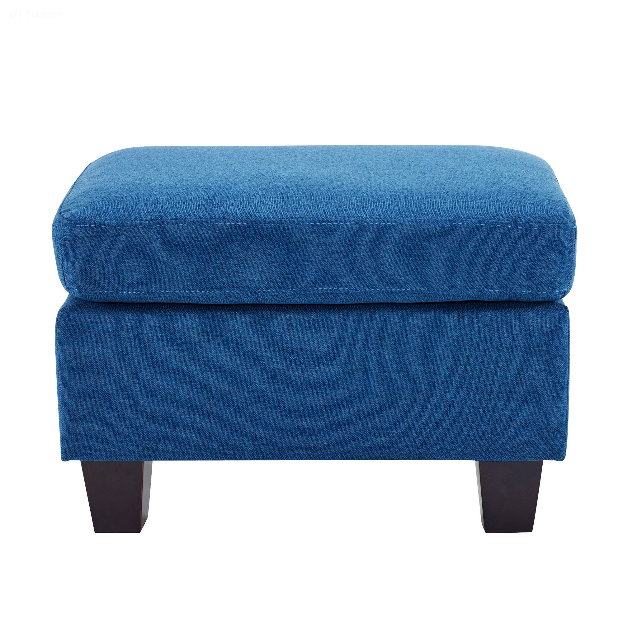 Latitude Run® Small Upholstered Ottoman For Livng Room | Wayfair