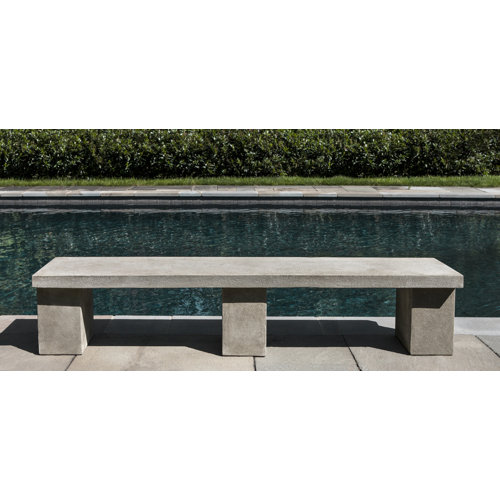 Campania International, Inc Concrete Outdoor Bench | Wayfair