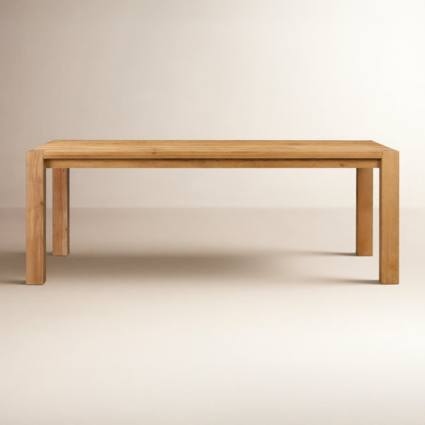 AllModern Dublin Extendable Solid Oak Wood Dining Table (82.5"-122 ...