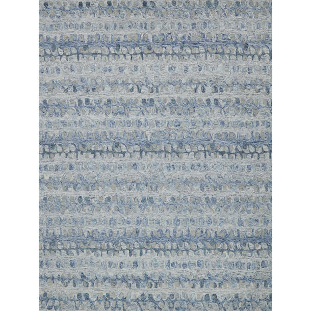 Exquisite Rugs Rectangle Colorplay Handmade Tufted Wool Area Rug in ...