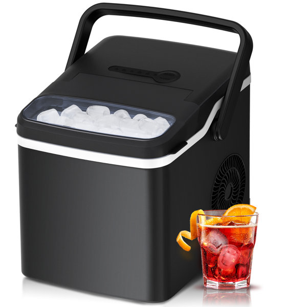 Antarctic Star 26 lb. Daily Ice Maker Countertop, Transparent Lid， Auto ...