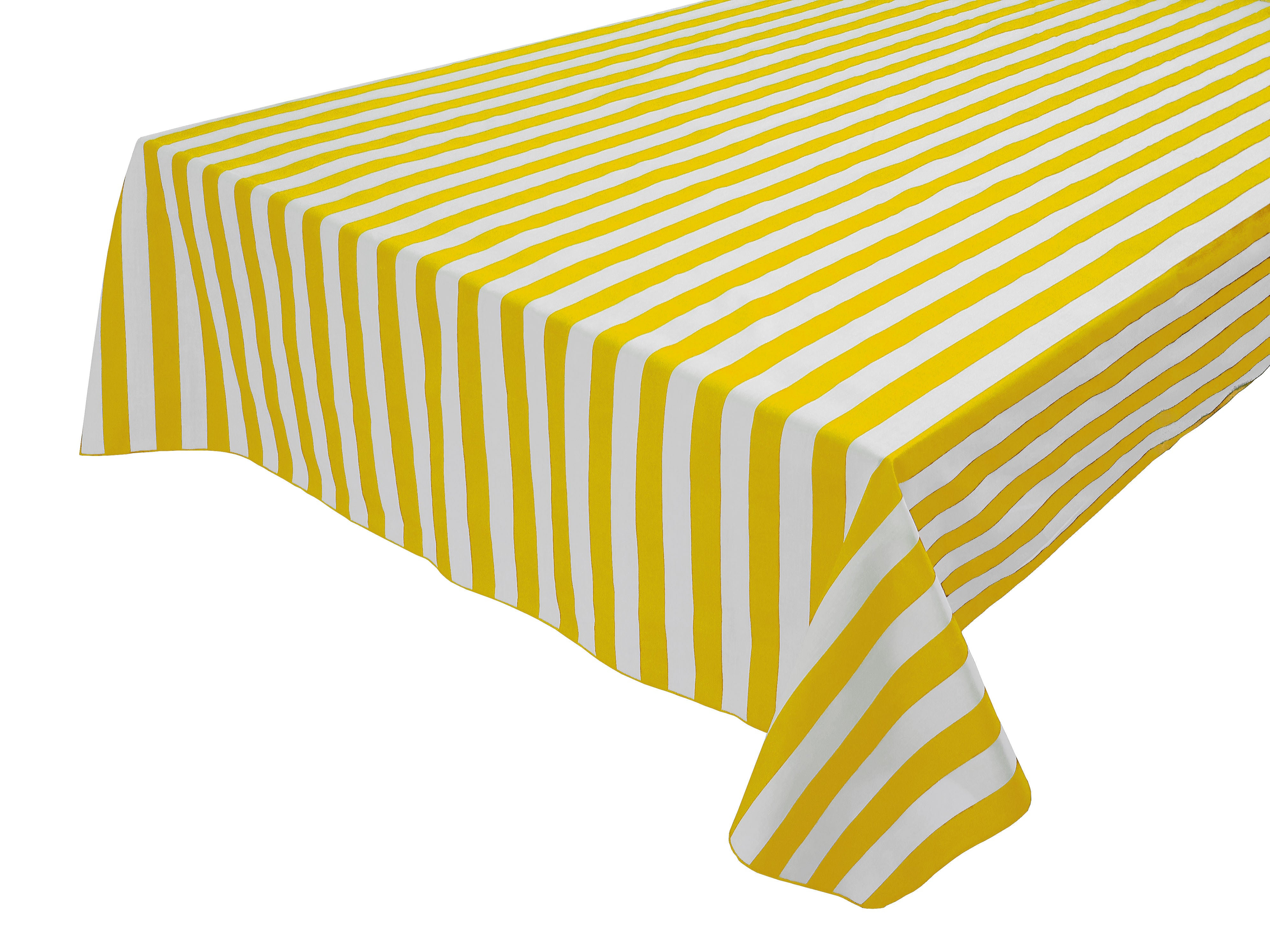 Breakwater Bay Abdulsalam Striped Cotton Tablecloth | Wayfair