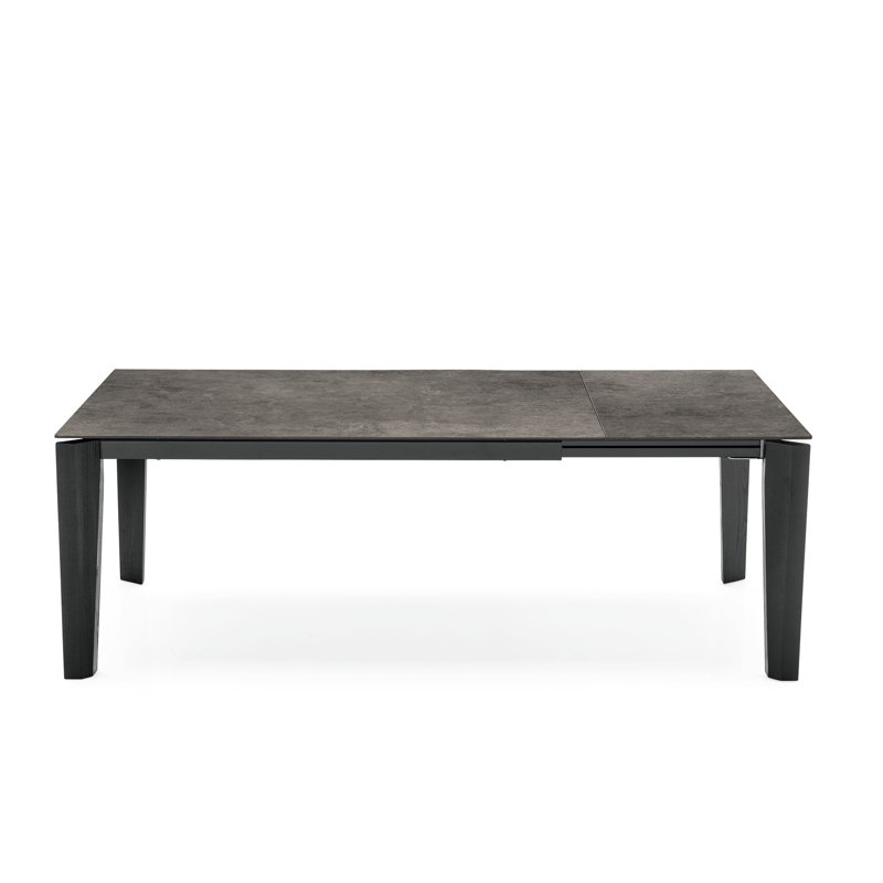 Calligaris Alpha Table with Extendable Rectangular Ceramic/Glass Top ...