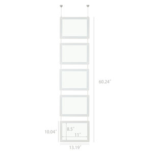 FixtureDisplays 5 Pack LED Backlit Window Display Picture Frame ...