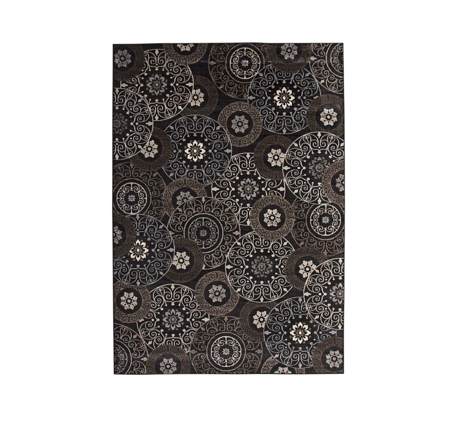 Bungalow Rose Floral Pattern Area Rug | Wayfair