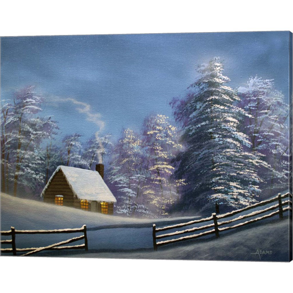 Winston Porter Cozy Cabin By Gary Adams, Canvas Wall Art | Wayfair